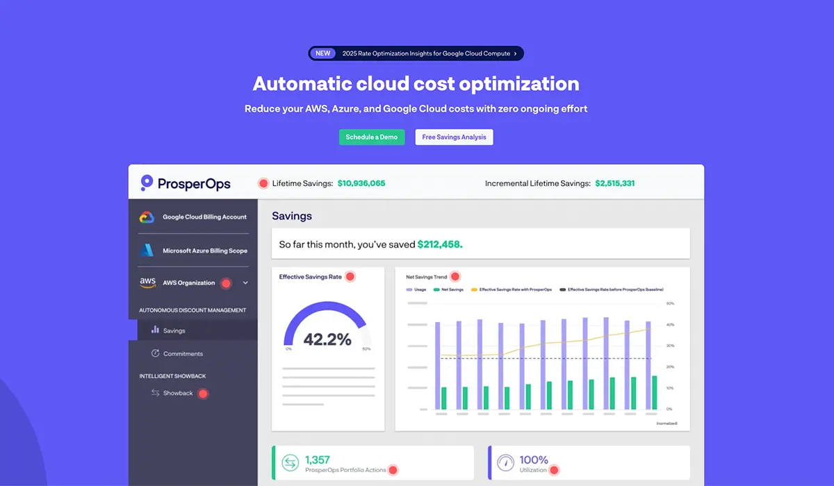 ProsperOps - Automatic Cloud Cost Optimization Software